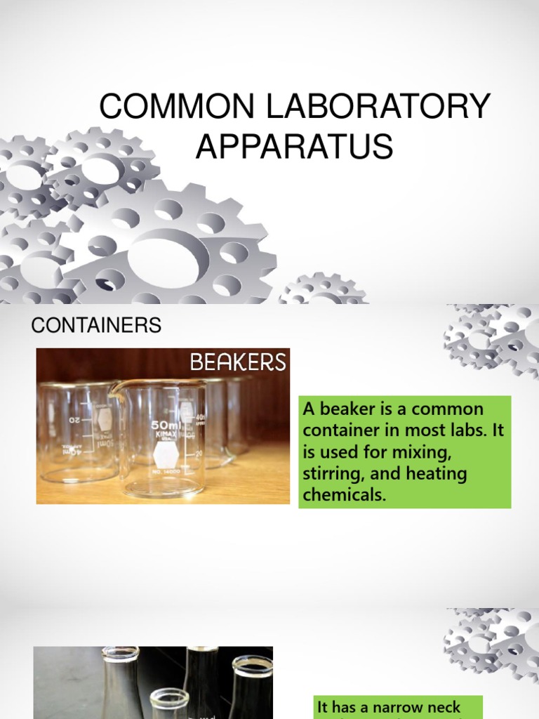 Common Laboratory Apparatus | PDF | Laboratory Equipment | Laboratories