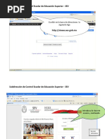 Manual SICEV v.3: Control Escolar Efectivo | PDF