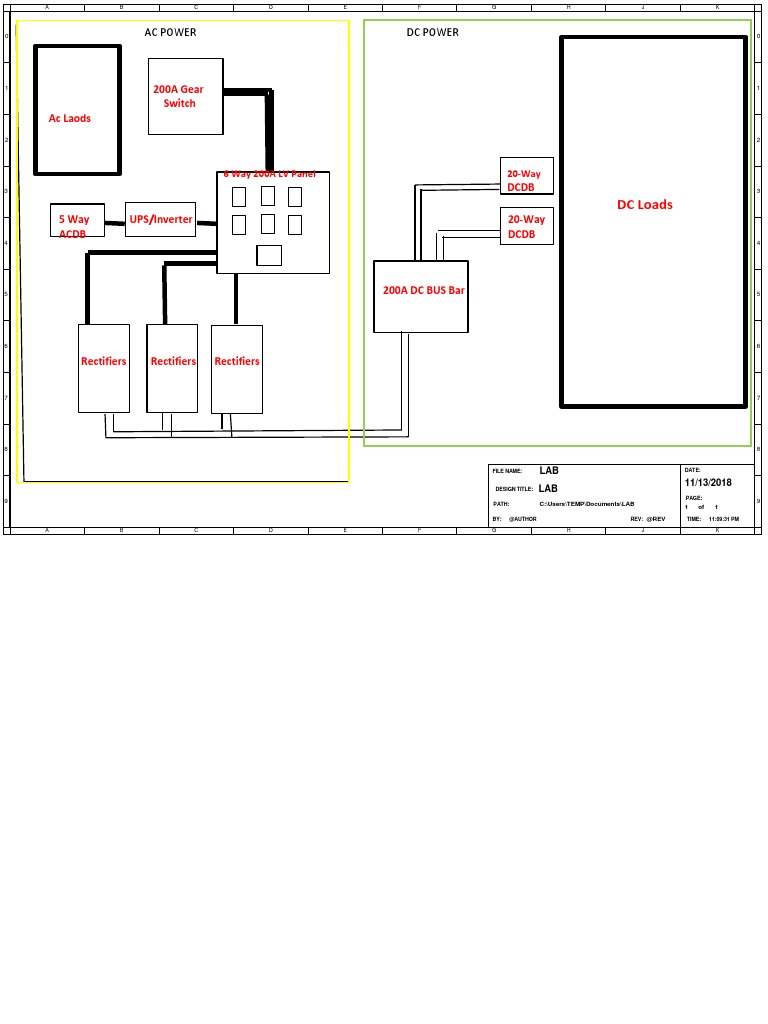 Ac Power DC Power: 200A Gear Switch Ac Laods | PDF | Power Inverter ...