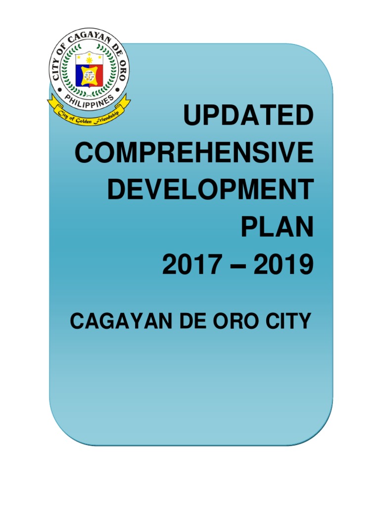 Updated Comprehensive Development Plan 2017 2019 Cagayan de Oro City ...