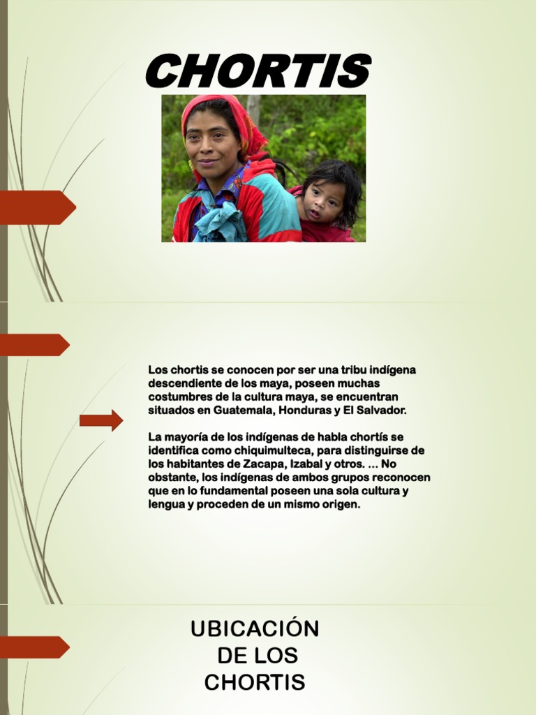 Cultura y vestimenta de los Chortis | PDF | Alimentos | Idiomas