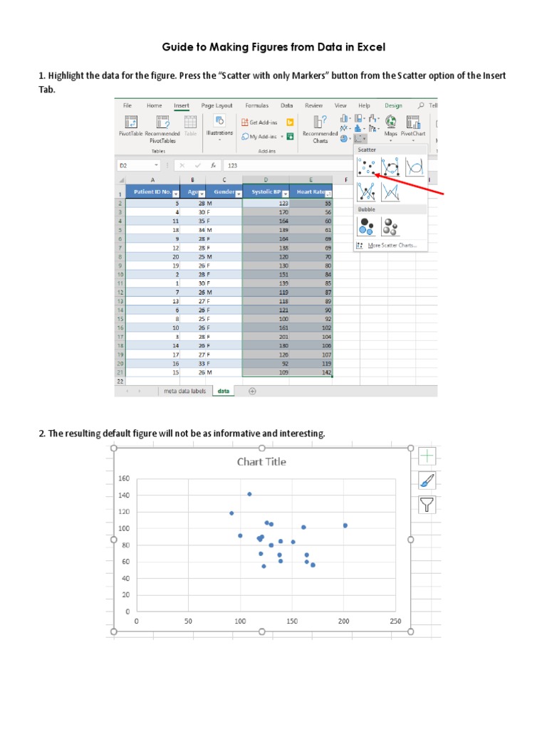 How To Make Basic Graphs | PDF | Chart | Cartesian Coordinate System