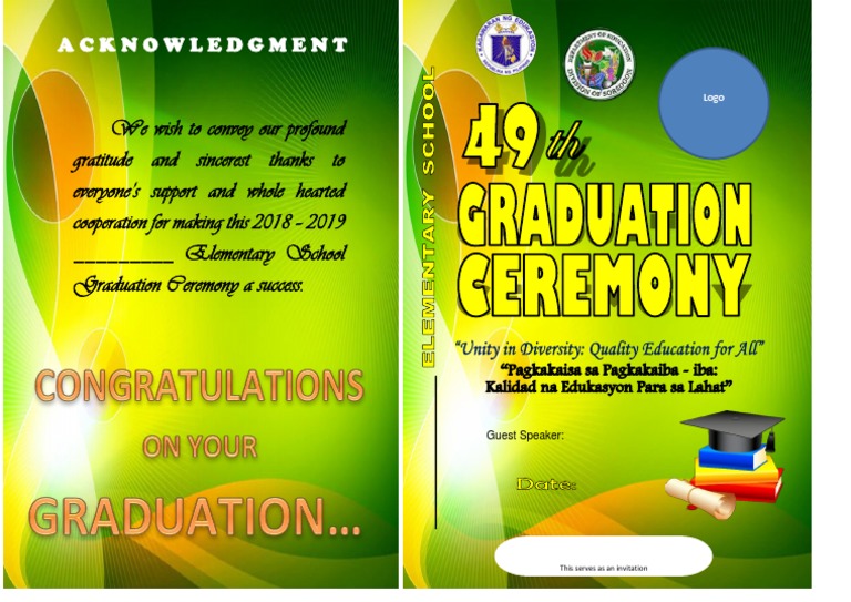 Grad Program Cover 2018-2019 | PDF | Business