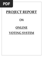 UML Diagrams | PDF | Voting | Electronic Voting
