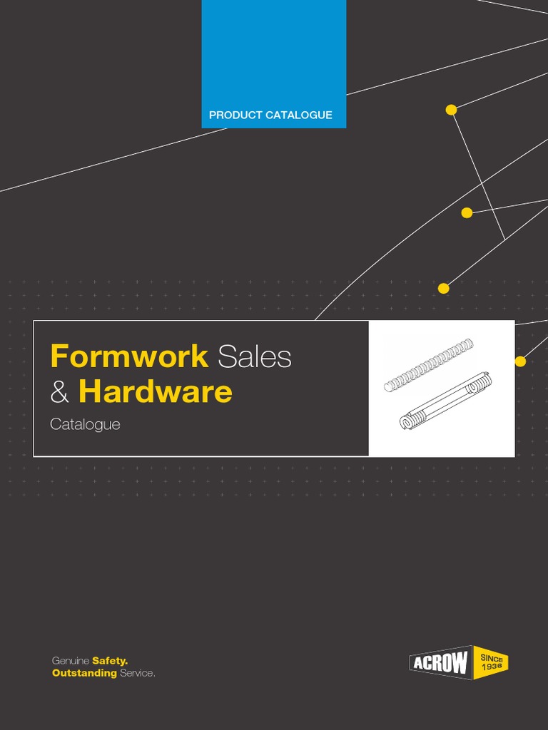 4.acrow Formwork-Catalogue PDF | PDF | Screw | Scaffolding