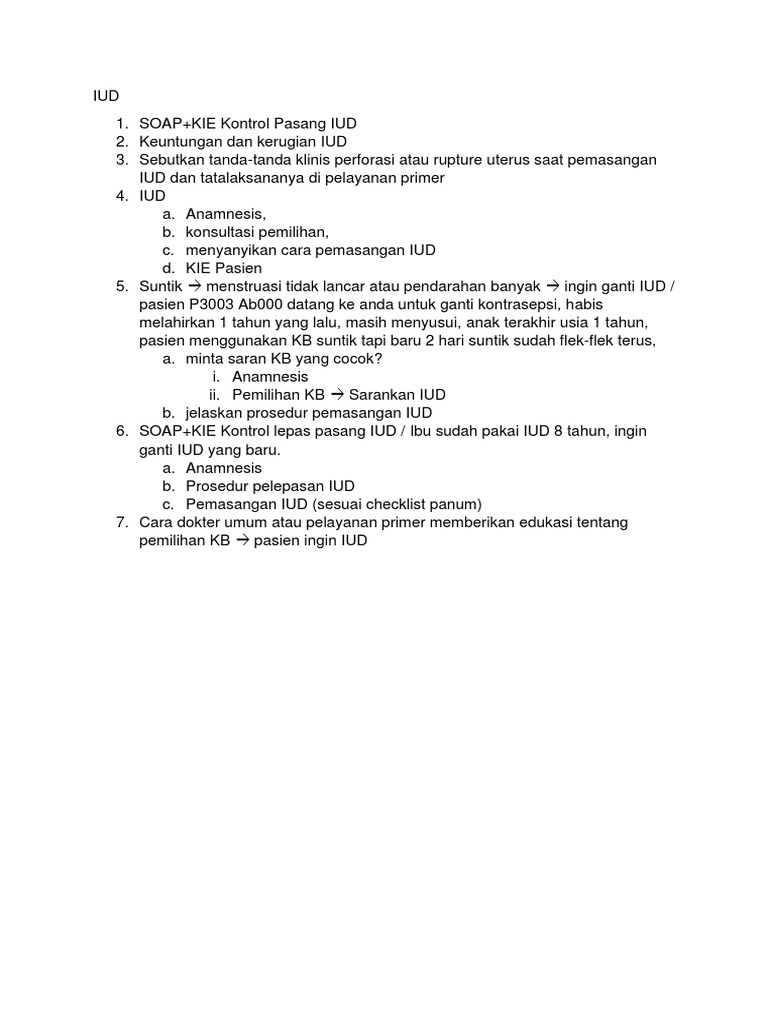 Rangkuman RI Osce | PDF