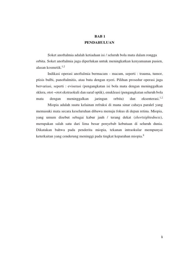 Isi Lapkas Mata Socket | PDF