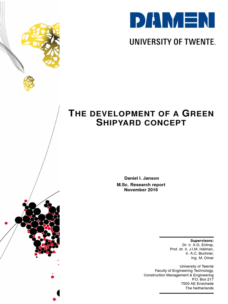 Green Shipyard Concept Development | PDF | Life Cycle Assessment ...