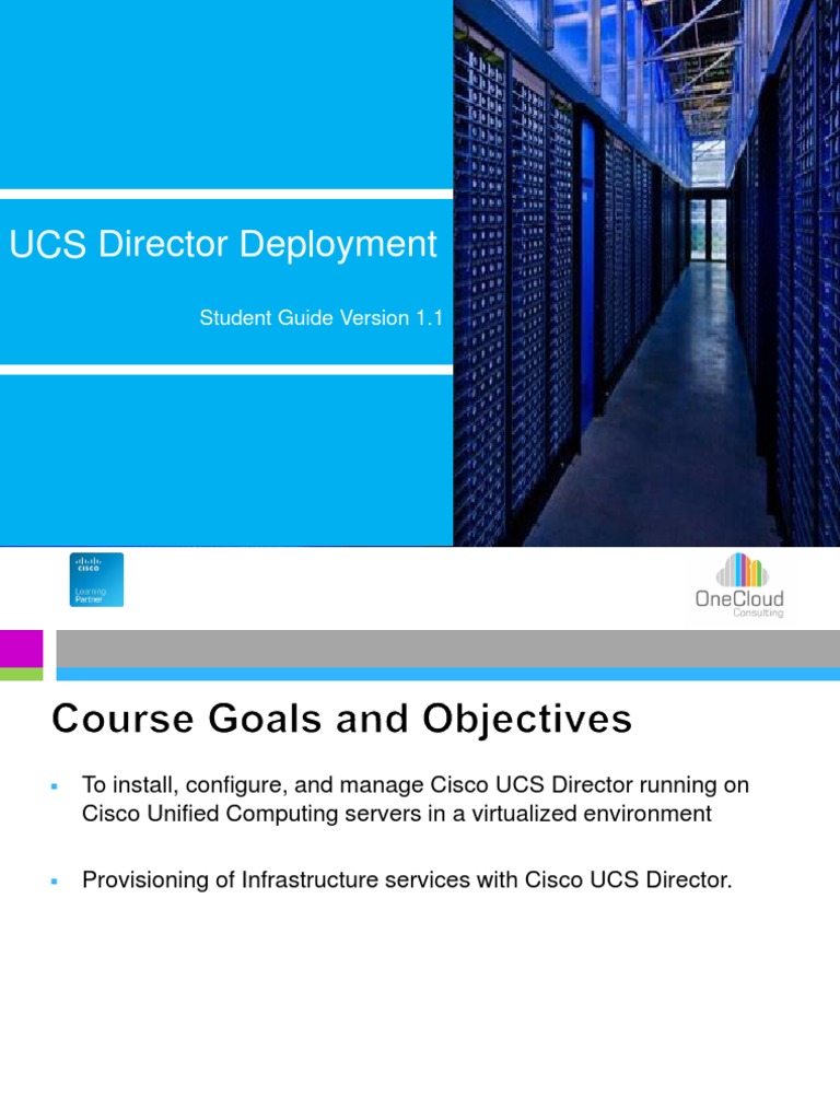 Ucs Director Student Guide Pdf Pdf Virtualization Hyper V