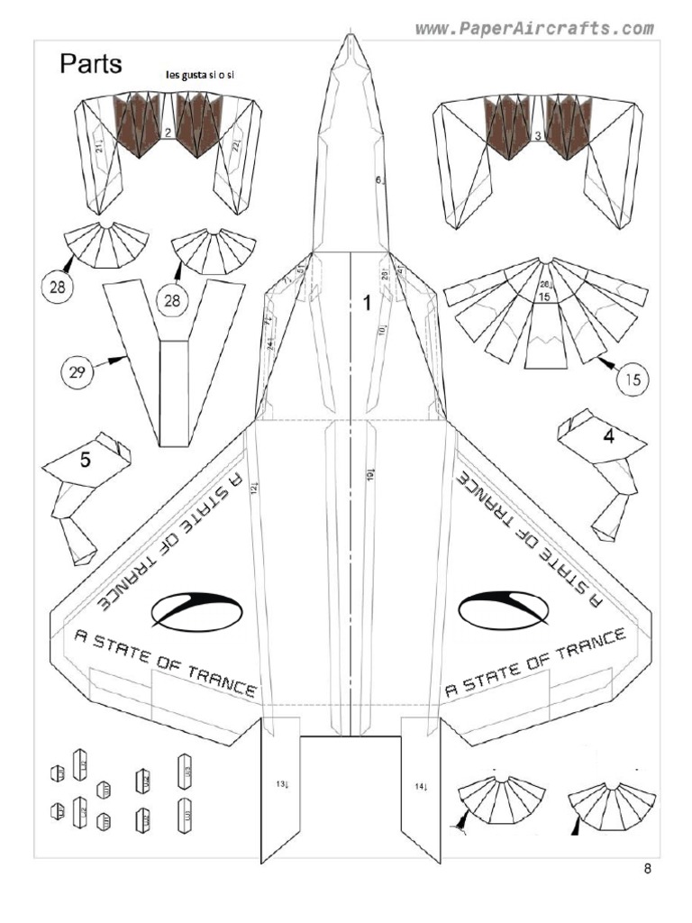 F 22 Paperaircrafts | PDF