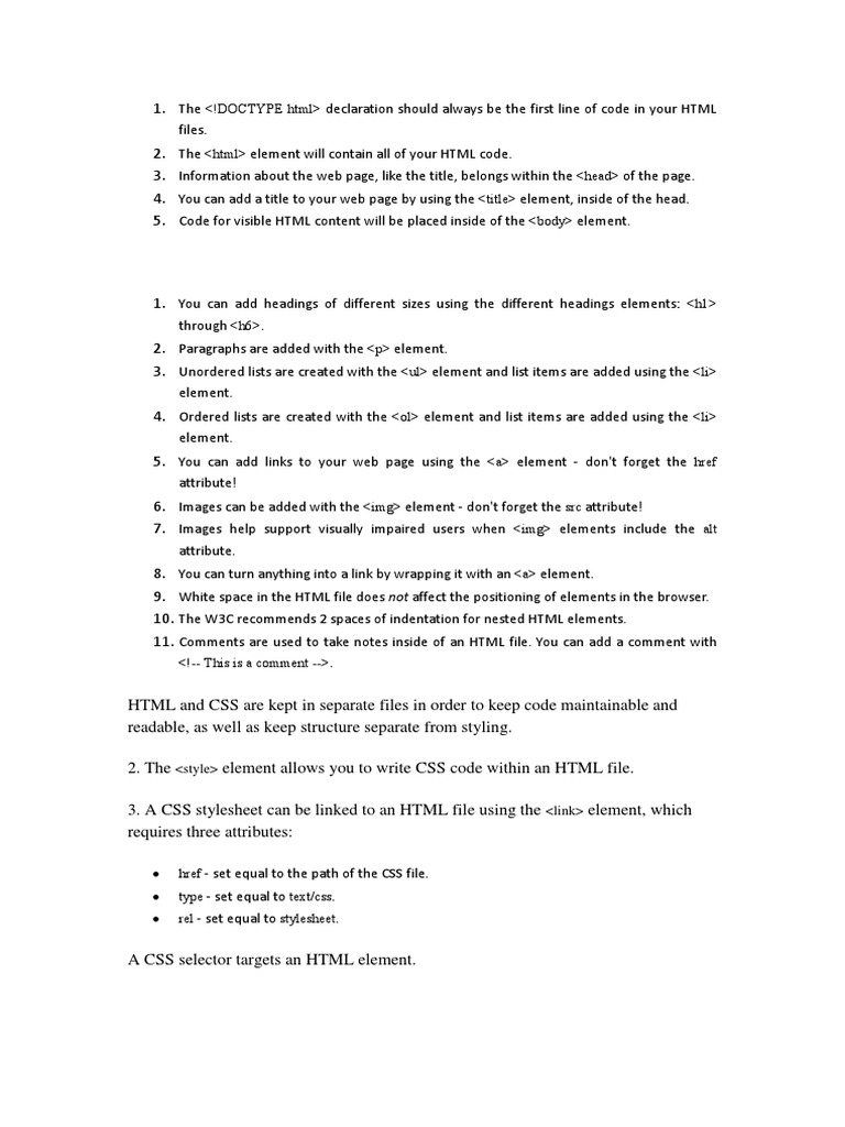 HTML Learn | PDF | Cascading Style Sheets | Html