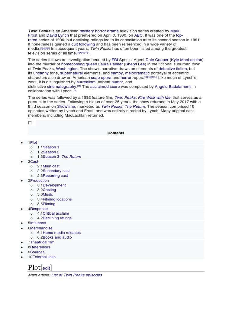 Twin Peaks Is An American: Twin Peaks: Fire Walk With Me Twin Peaks ...