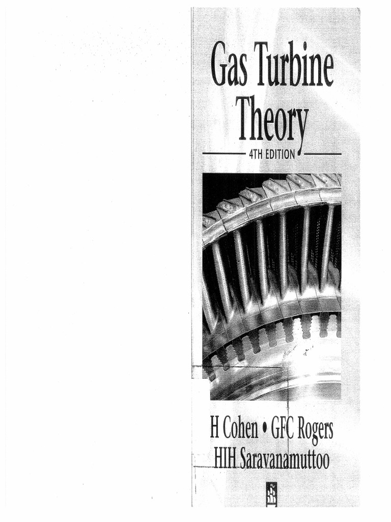 Henry Cohen, G. F. C. Rogers, H. I. H. Saravanamuttoo-Gas Turbine Theory-Addison Wesley Longman ...