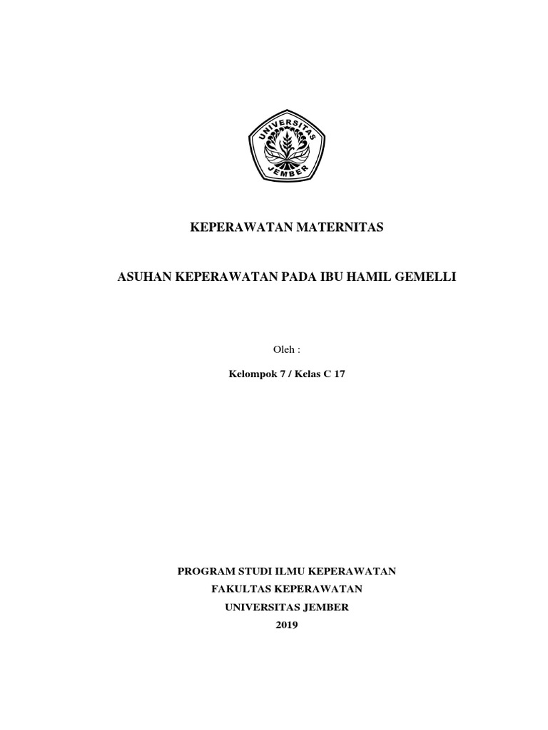 Askep Gemeli | PDF | Kesehatan Holistik
