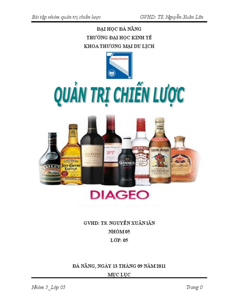 Strategy Management of Diageo PLC | PDF