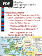 Byzantine Empire Notes | PDF | Constantinople | Byzantine Empire