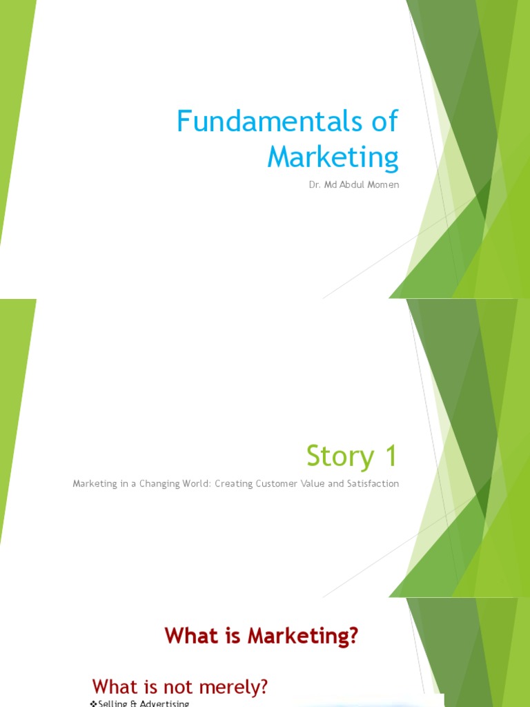 Fundamentals Marketing | PDF | Sales | Promotion (Marketing)