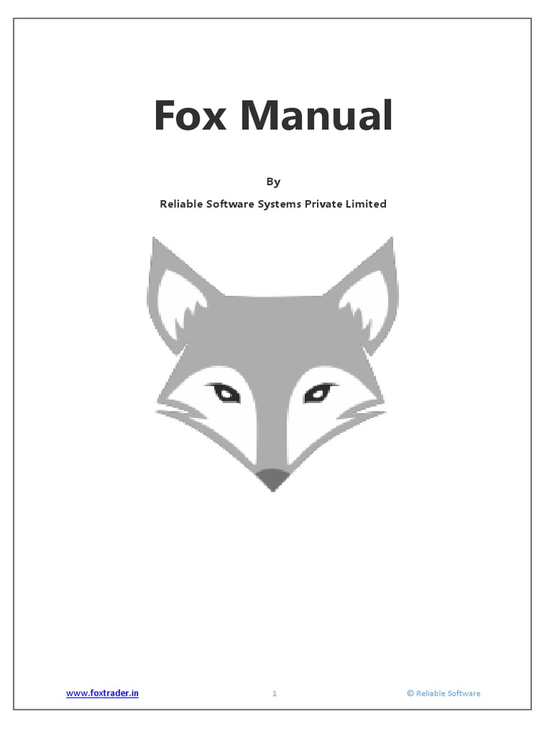 Fox Manual | Download Free PDF | Day Trading | Option (Finance)