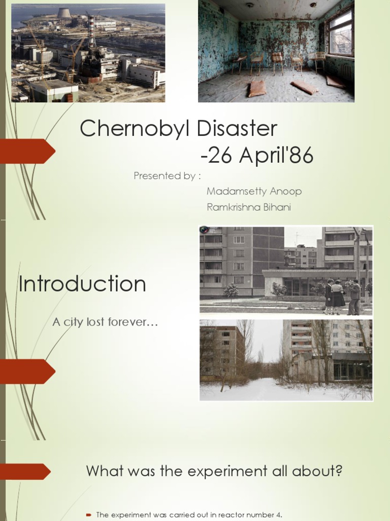 Chernobyl Disaster | PDF | Chernobyl Disaster | Nuclear Power