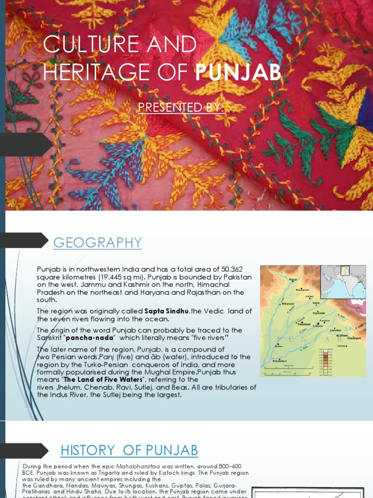 Punjab: Culture, History, and Heritage | PDF | Punjab | South Asia