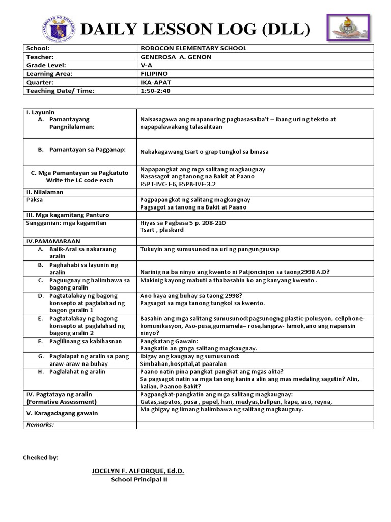 Filipino Observation | PDF