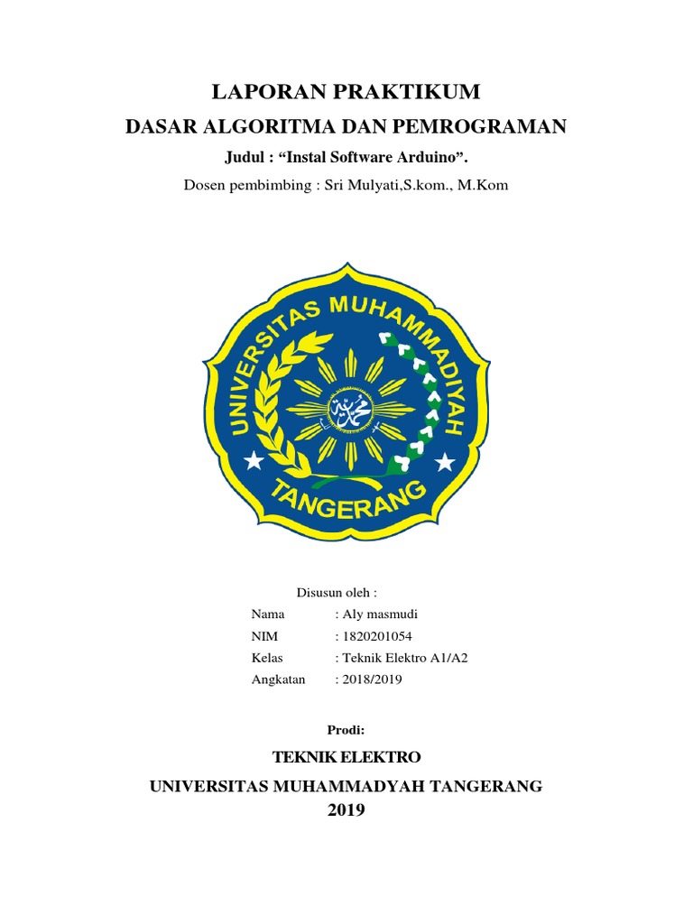 LAPORAN PRAKTIKUM - Arduino | PDF | Komputer | Teknologi & Rekayasa