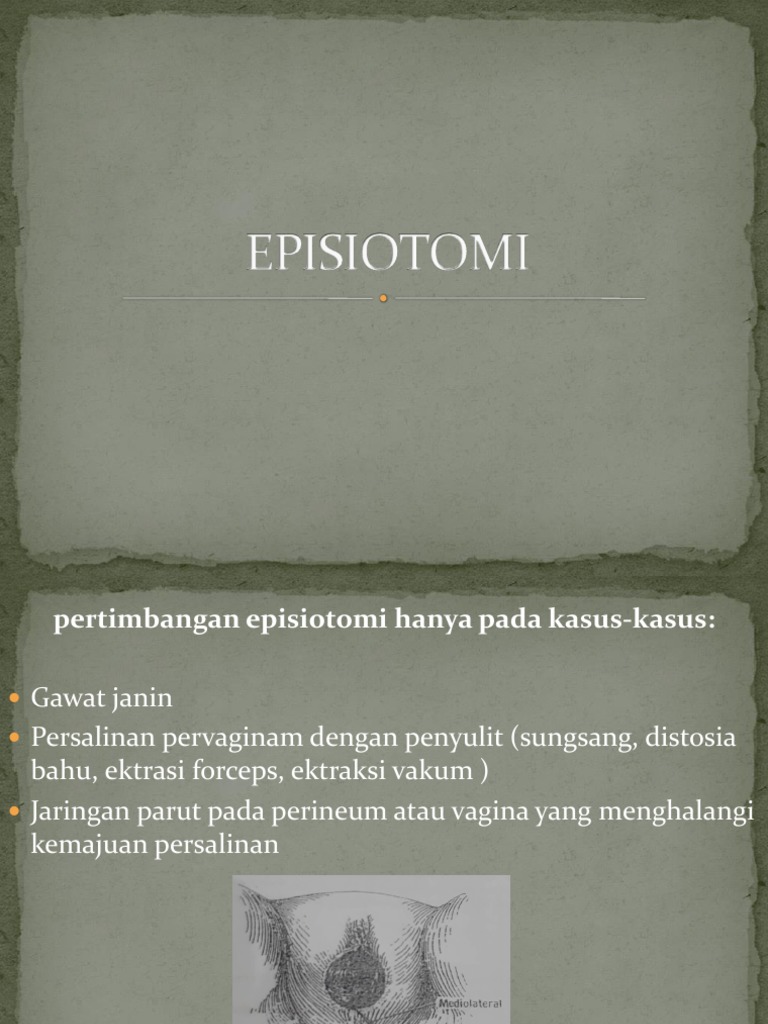 Episiotomi Apn | PDF