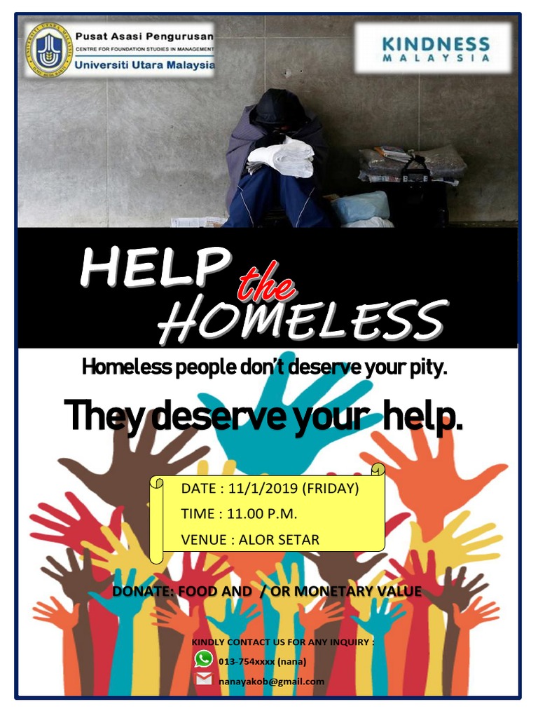 Homeless Flyers | PDF
