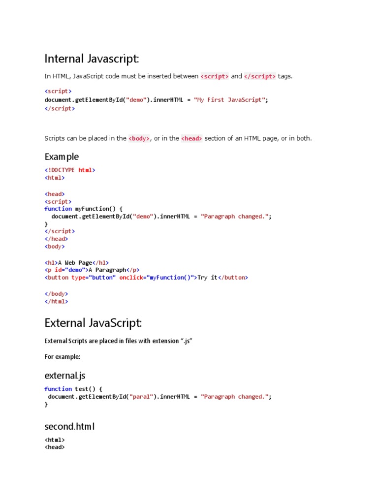 Unit2 Javascript Notes Pdf Control Flow Java Script 