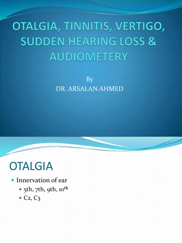 Tinnitus | PDF | Vertigo | Hearing Loss