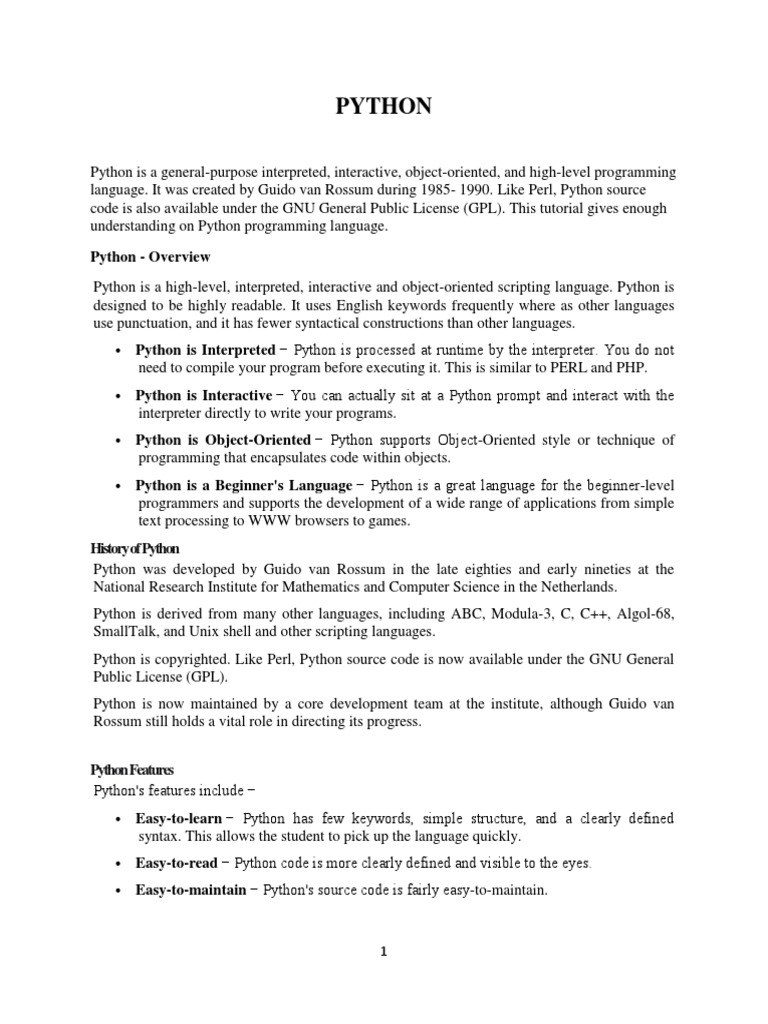 PYTHON | PDF | Scripting Language | Trigonometric Functions