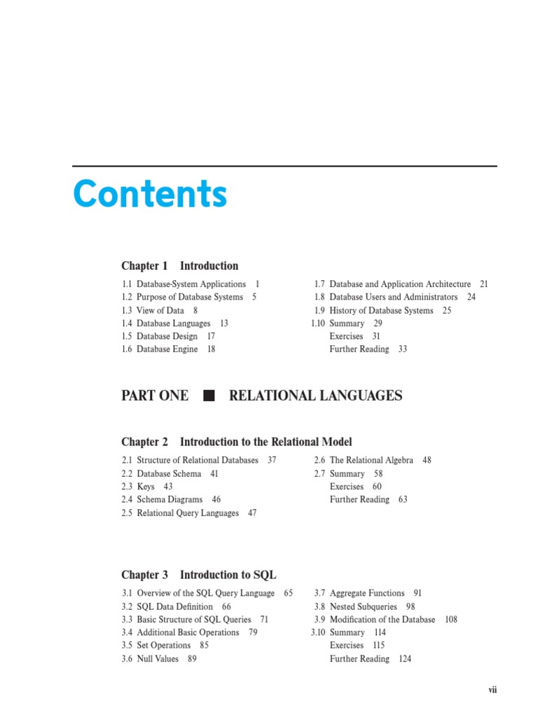 An Introduction To Database Systems And Relational Database Concepts Pdf Database