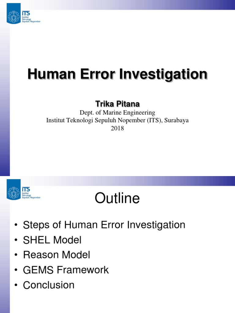Marine Safety 13 SHEL Model | PDF | System | Decision Making