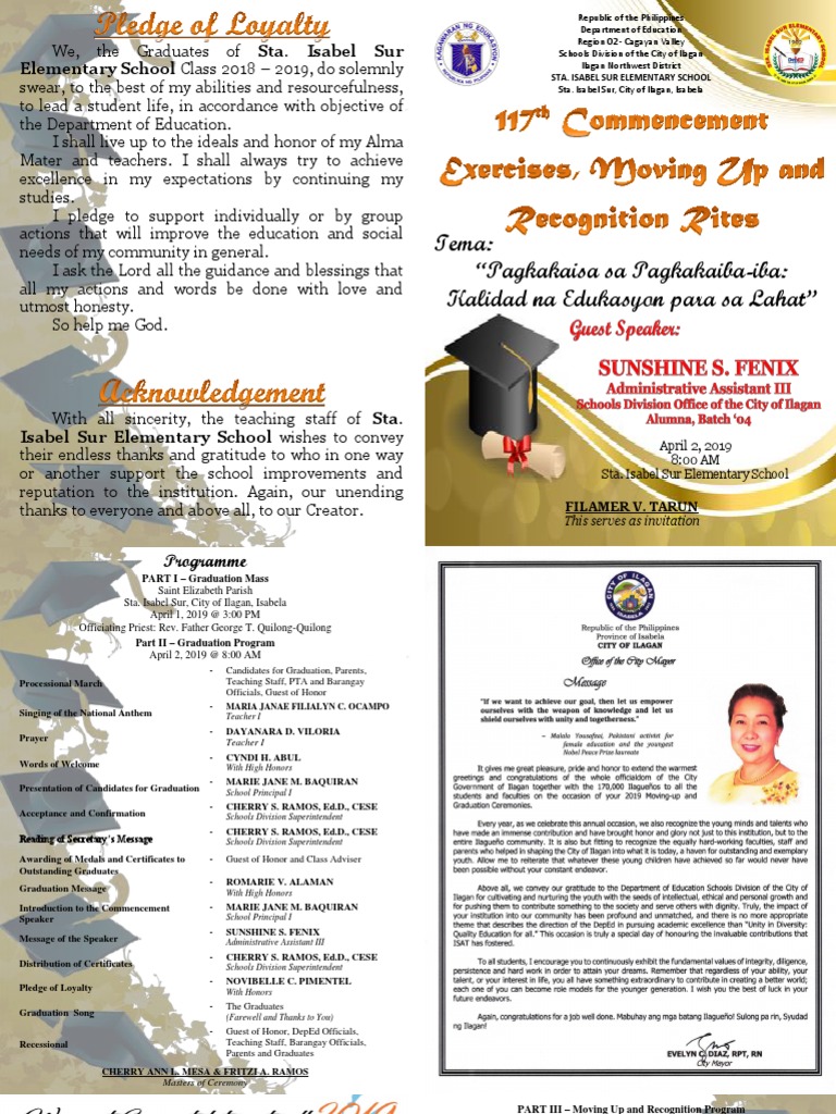 Tema: "Pagkakaisa Sa Pagkakaiba-Iba: Kalidad Na Edukasyon para Sa Lahat ...