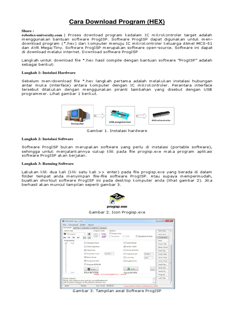 Cara Download Progisp 1 | PDF