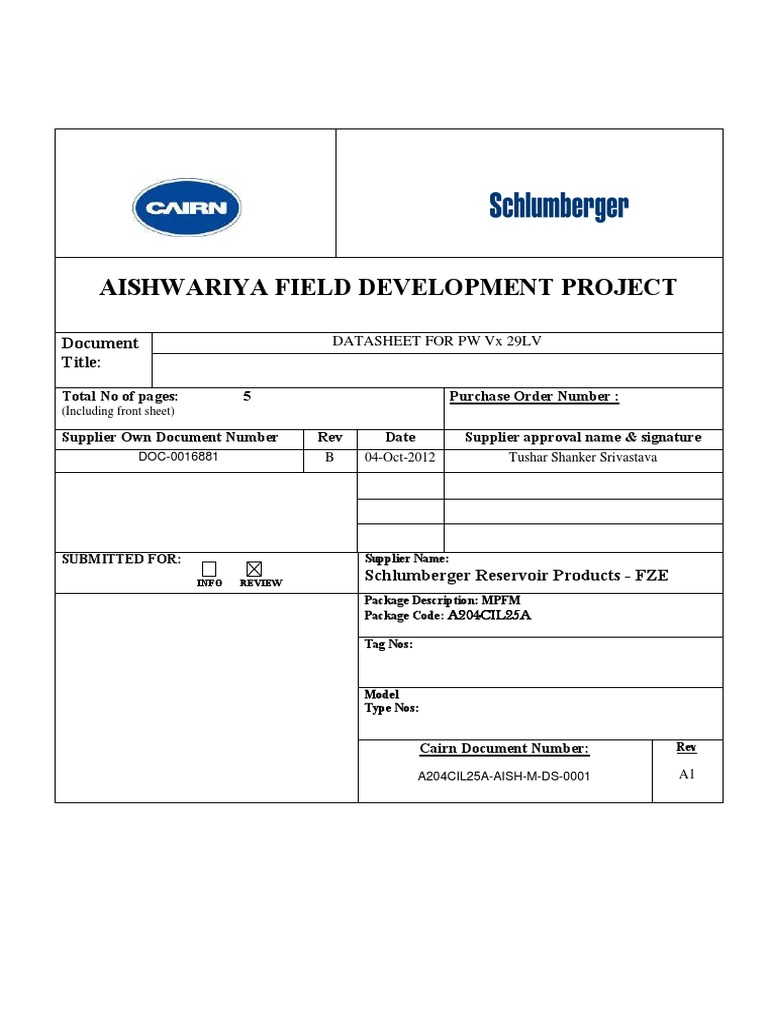 MPFM | PDF | Pressure Measurement | Pressure