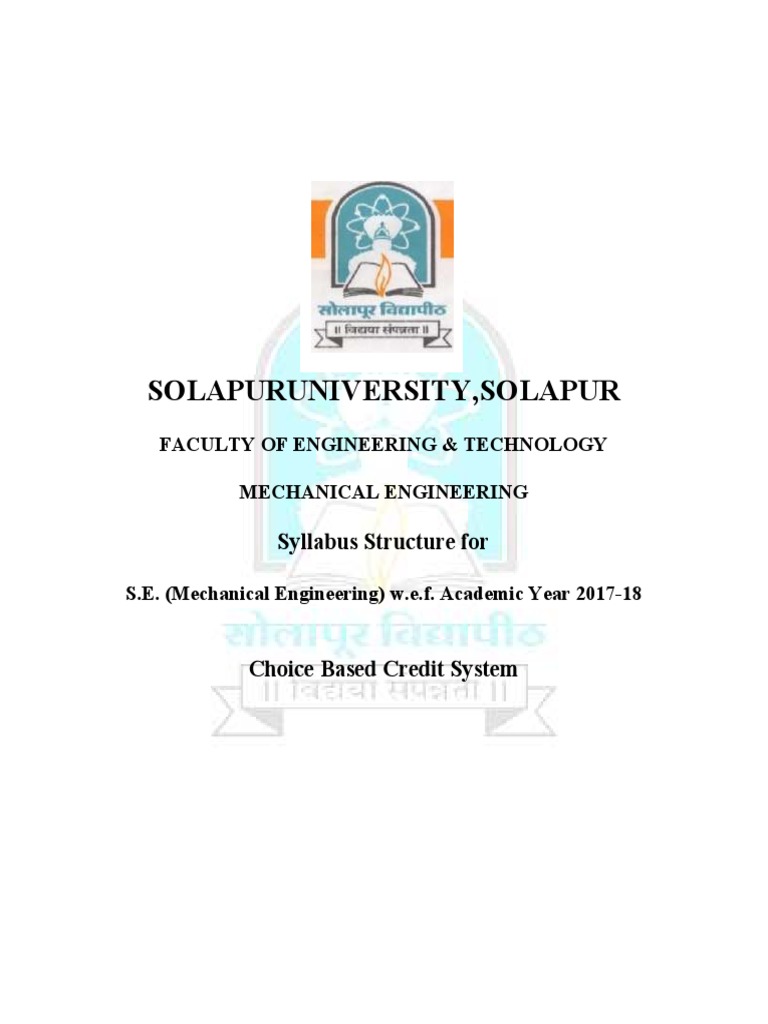 SE Syllabus | PDF | Differential Equations | Ordinary Differential Equation