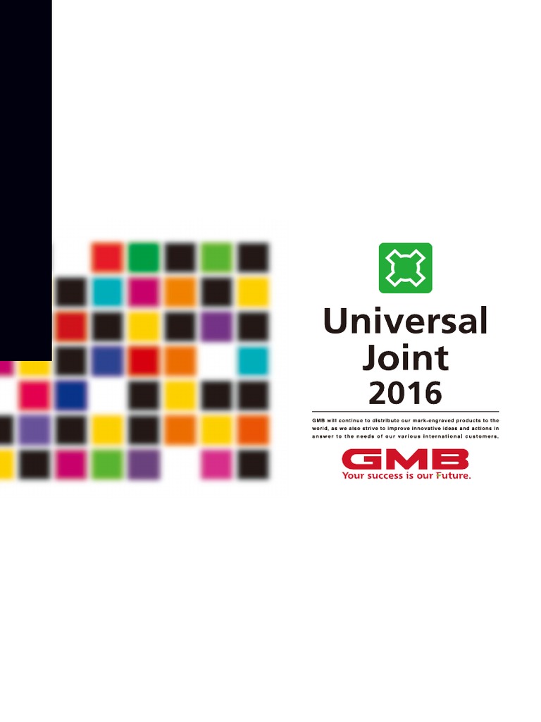 GMB Universal Joint Catalog 2020 | PDF | Motor Vehicle Manufacturers Of ...