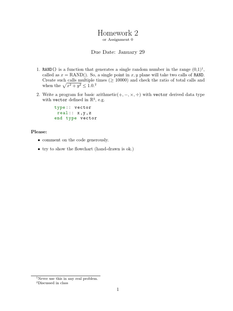 Assignment0 PDF | PDF