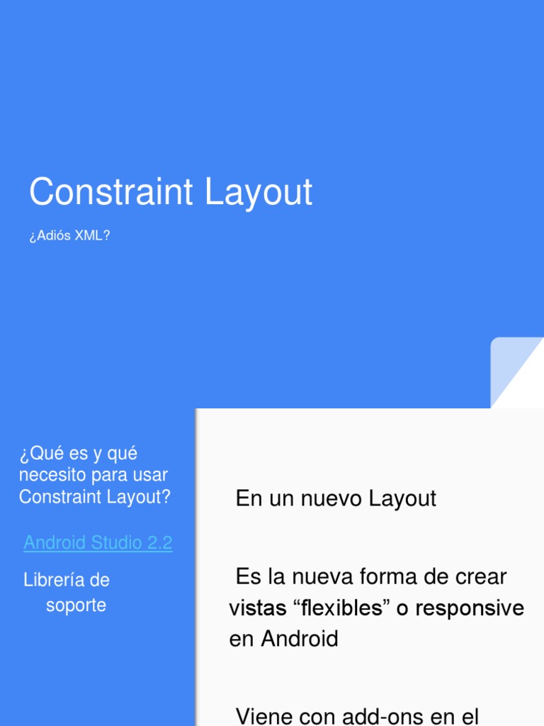 Constraint Layout | PDF