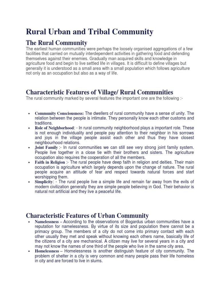 Community Development | PDF | Community | Neighbourhood