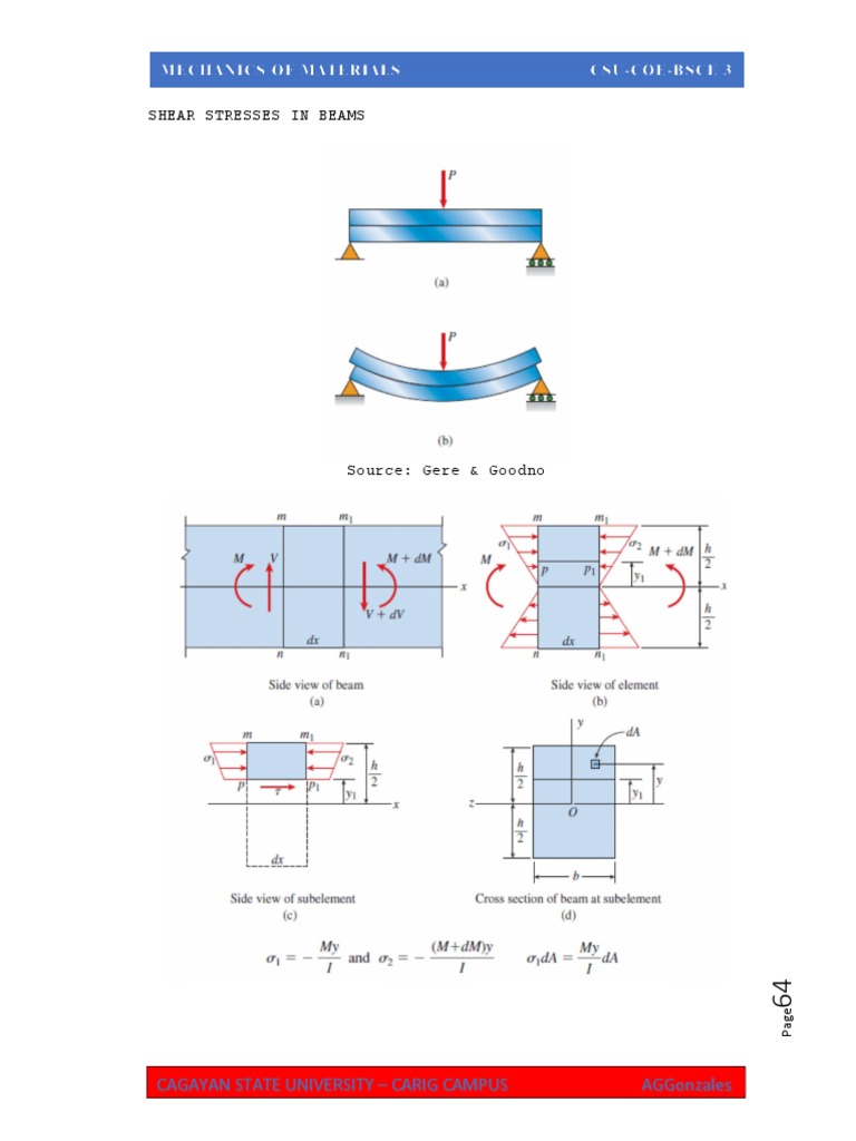 Shear Calculation | PDF | Shear Stress | Stress (Mechanics)