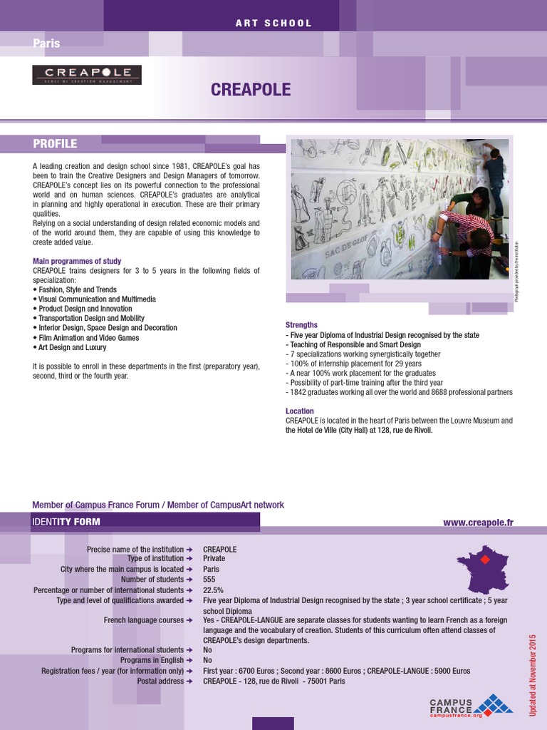 Art Creapole en | PDF | International Student | Design