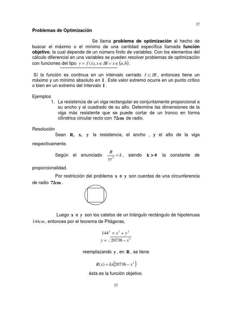 Guia de Problemas de Optimizacion | PDF | Optimización Matemática | Análisis