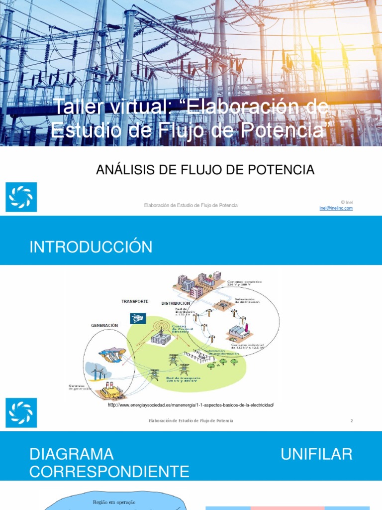 Inel - Análisis de Flujo de Potencia PDF | PDF | Ecuaciones | Energia ...