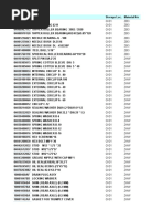 Reamers Metric Size Chart | PDF | Cutting | Metalworking