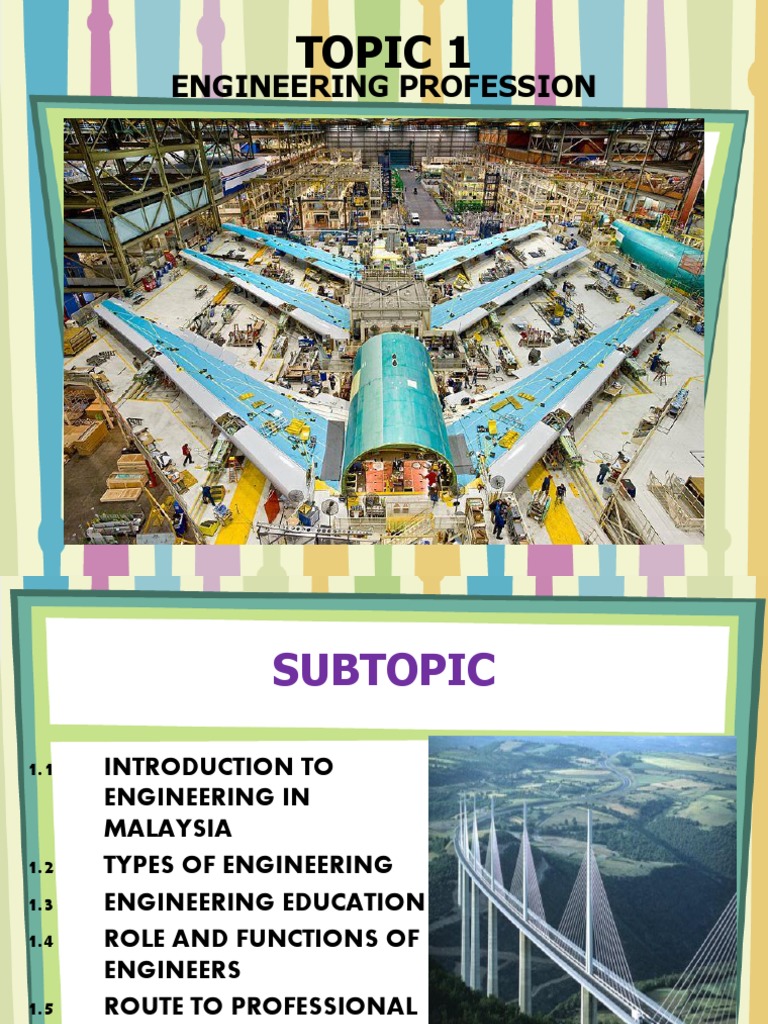 Overview Of Engineering In Malaysia Pdf Engineering Postgraduate