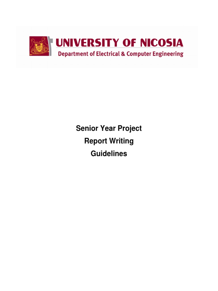Project Report Writing Format | PDF | Electric Motor | Electrical ...