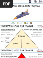 Speed Distance Time - GCSE Maths - Steps, Examples & Worksheet | PDF ...