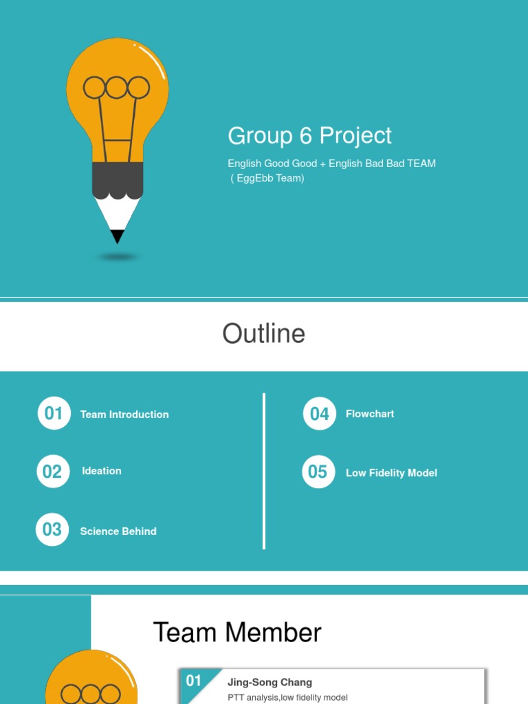Group 6 Project: English Good Good + English Bad Bad Team (Eggebb Team) | PDF | Mobile App | App ...